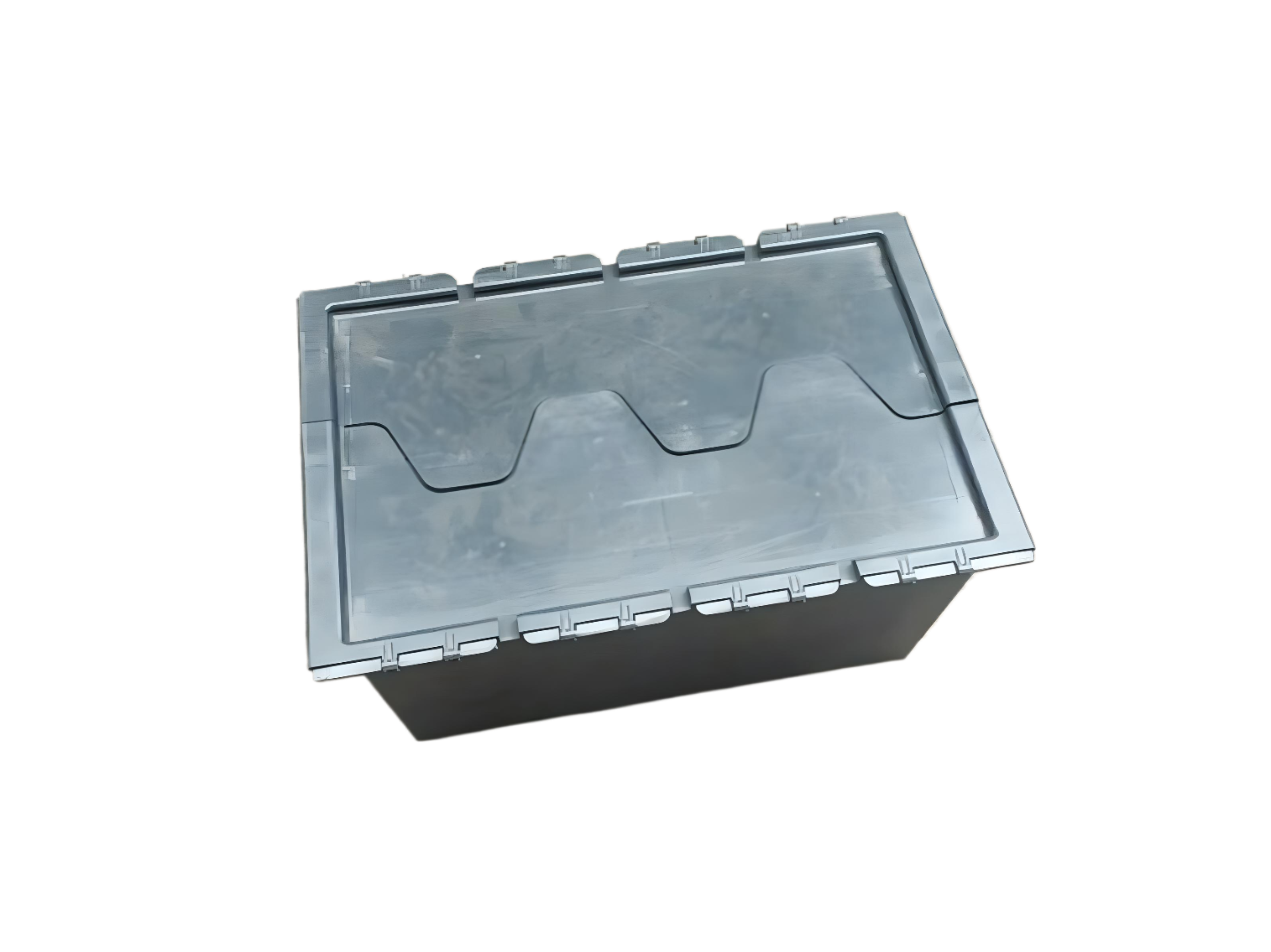 Stapelboxen Lagerboxen mit Deckel - stapelbar - 60 x 40 x 30 cm günstig ...